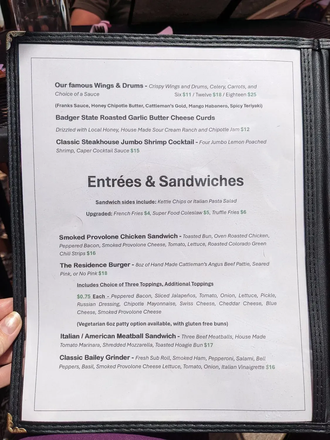 2 Dads Eatery and Taproom Menu - Updated November 2025