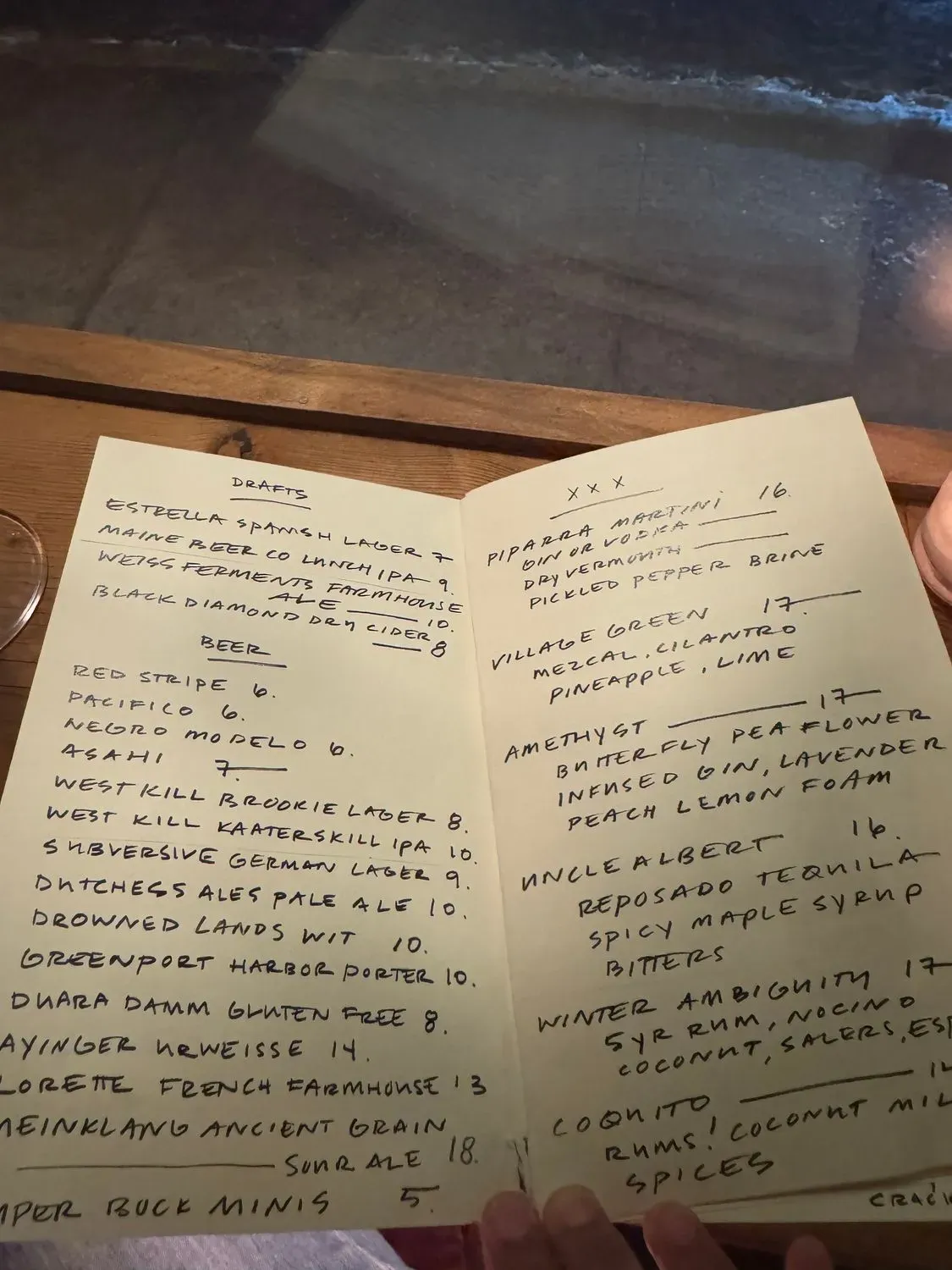 Small Talk Menu - Updated August 2025