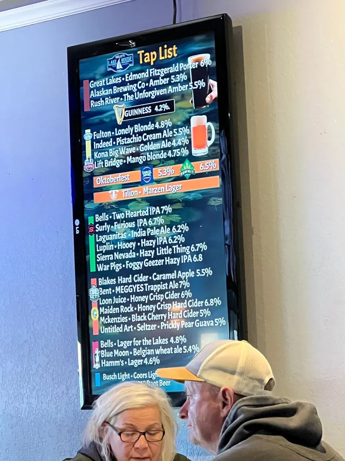 Kelly’s Lake House Bar & Grill Menu - Updated November 2025