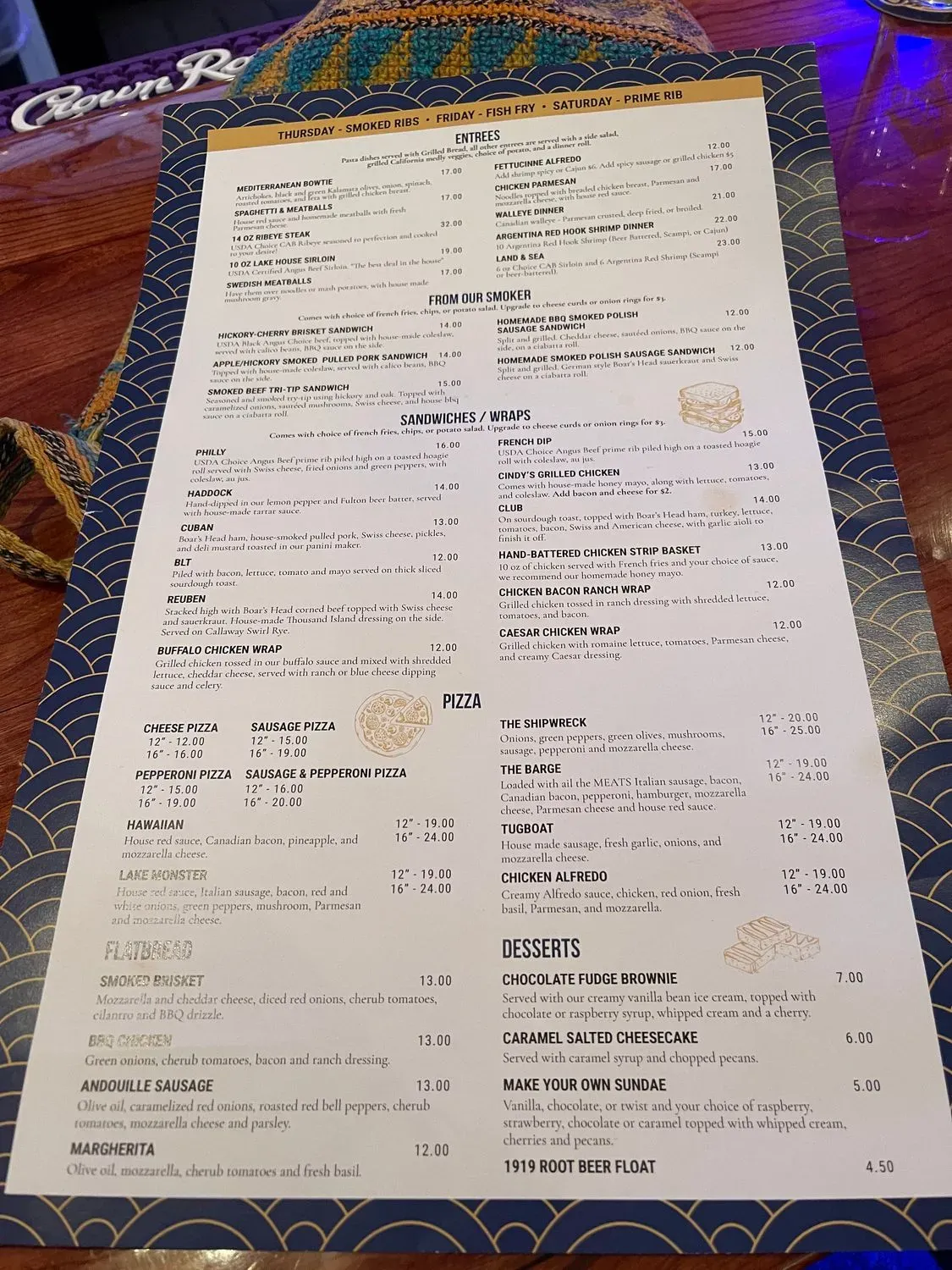 Kelly’s Lake House Bar & Grill Menu - Updated November 2025