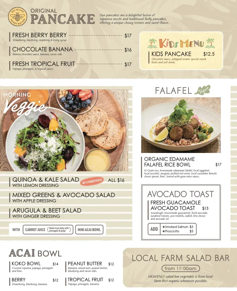 Heavenly Island Lifestyle Hawaii Kai Menu - Updated November 2025