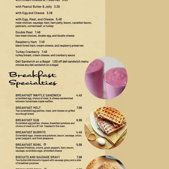 Creekside Deli and Cafe LLC Menu | Muncy, PA | Checkle