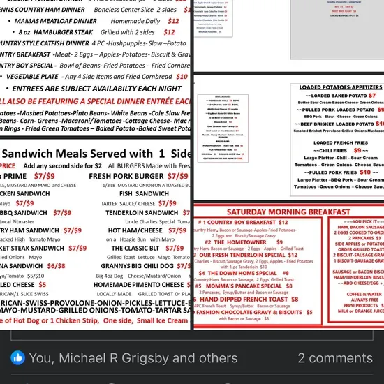 The Rex Family Restaurant Menu | Nancy, KY | Checkle