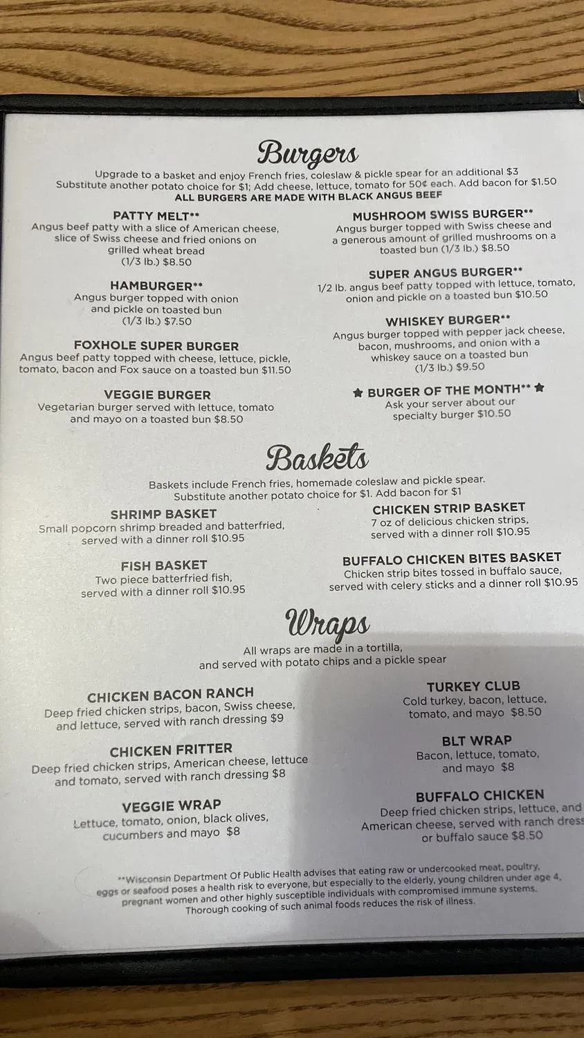 Dub's Pub And Catering Menu - Updated October 2025
