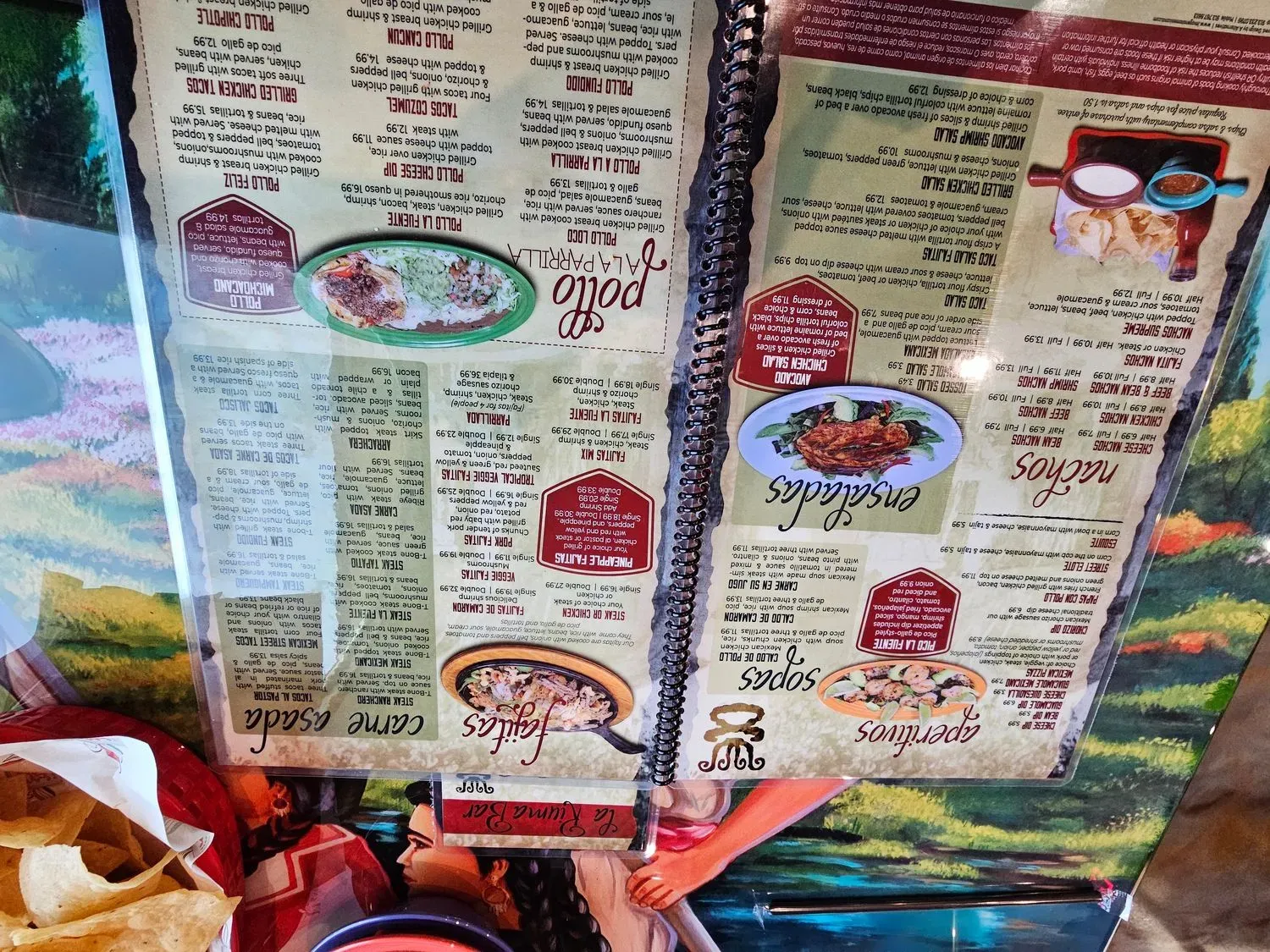 La Fuente Mexican Restaurant Menu - Updated November 2025