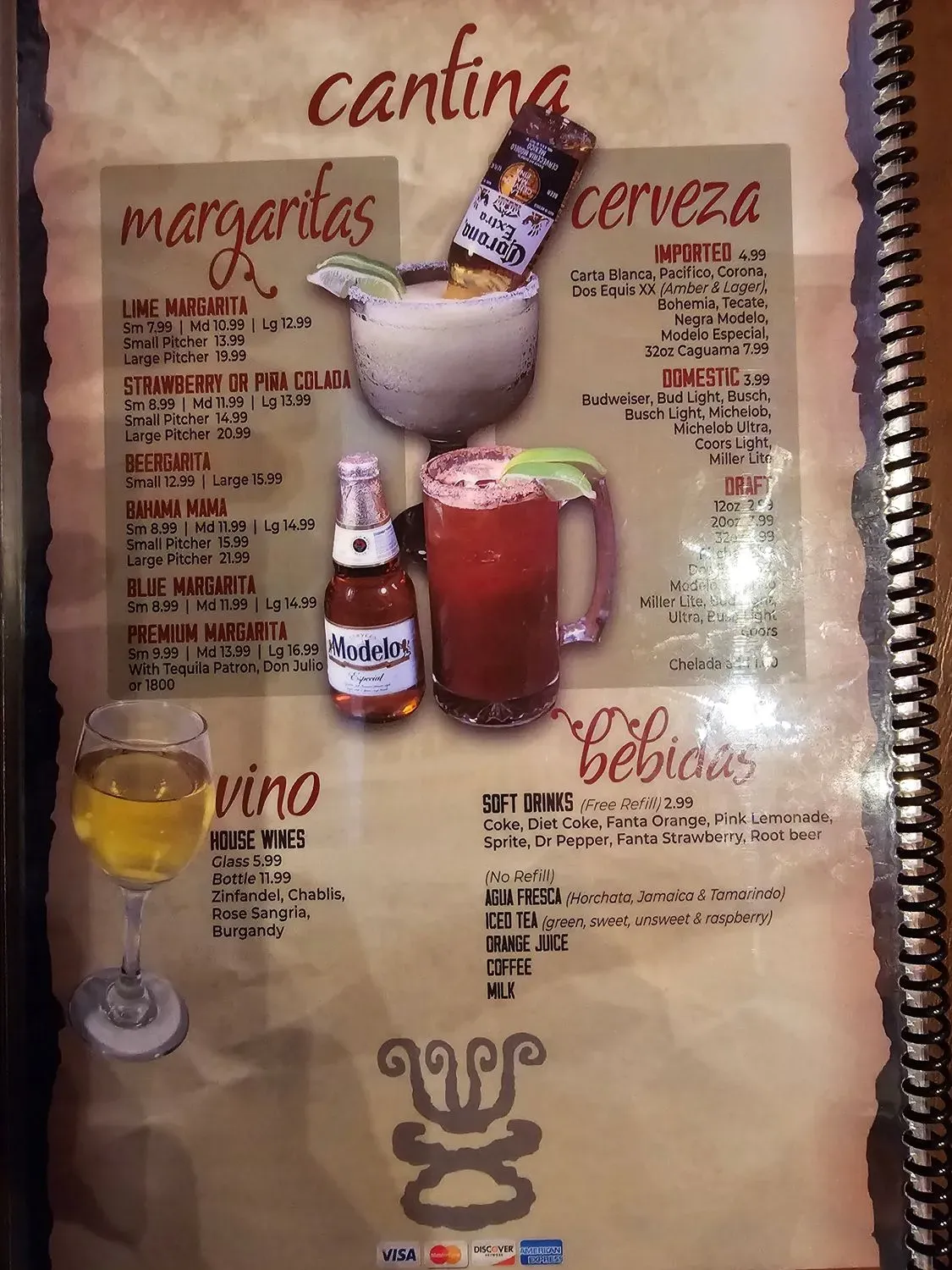 La Fuente Mexican Restaurant Menu - Updated November 2025