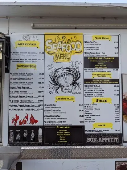 Back 9 Bar Menu | Bastrop, TX | Checkle