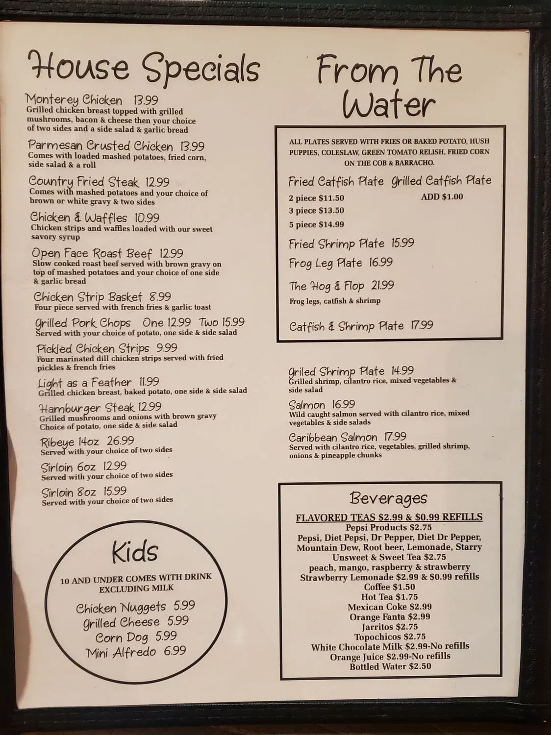 Lady Birds Cafe Menu - Updated November 2025