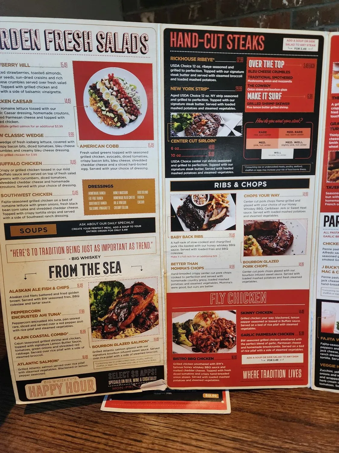 Big Whiskey's - Poplar Bluff Menu - Updated November 2025
