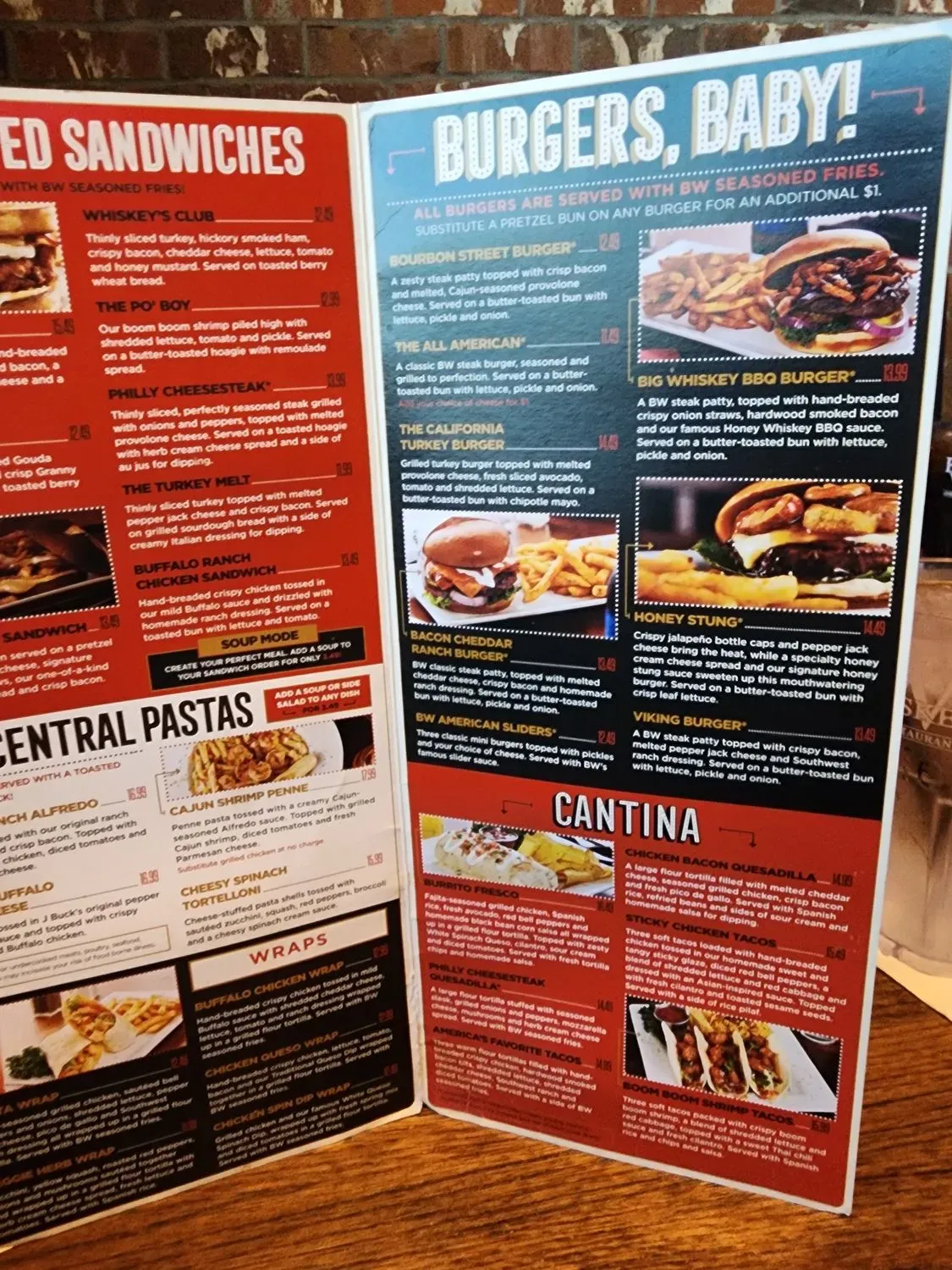 Big Whiskey's - Poplar Bluff Menu - Updated November 2025