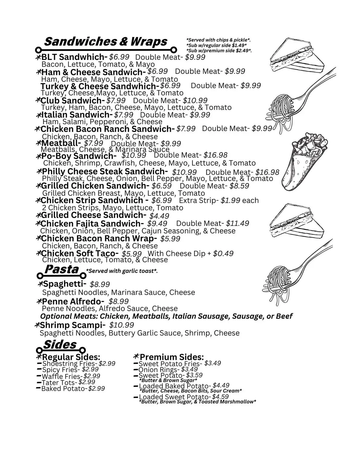 Slicehouse Pizza & Grill Menu - Updated October 2025