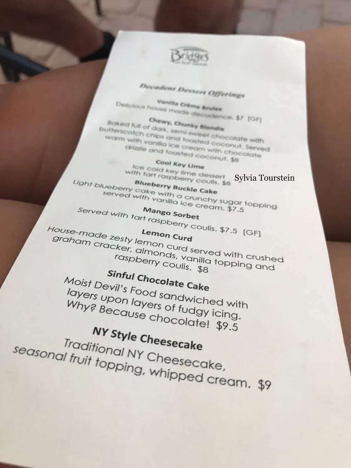 Bridges Restaurant on Kent Narrows Menu - Updated November 2025