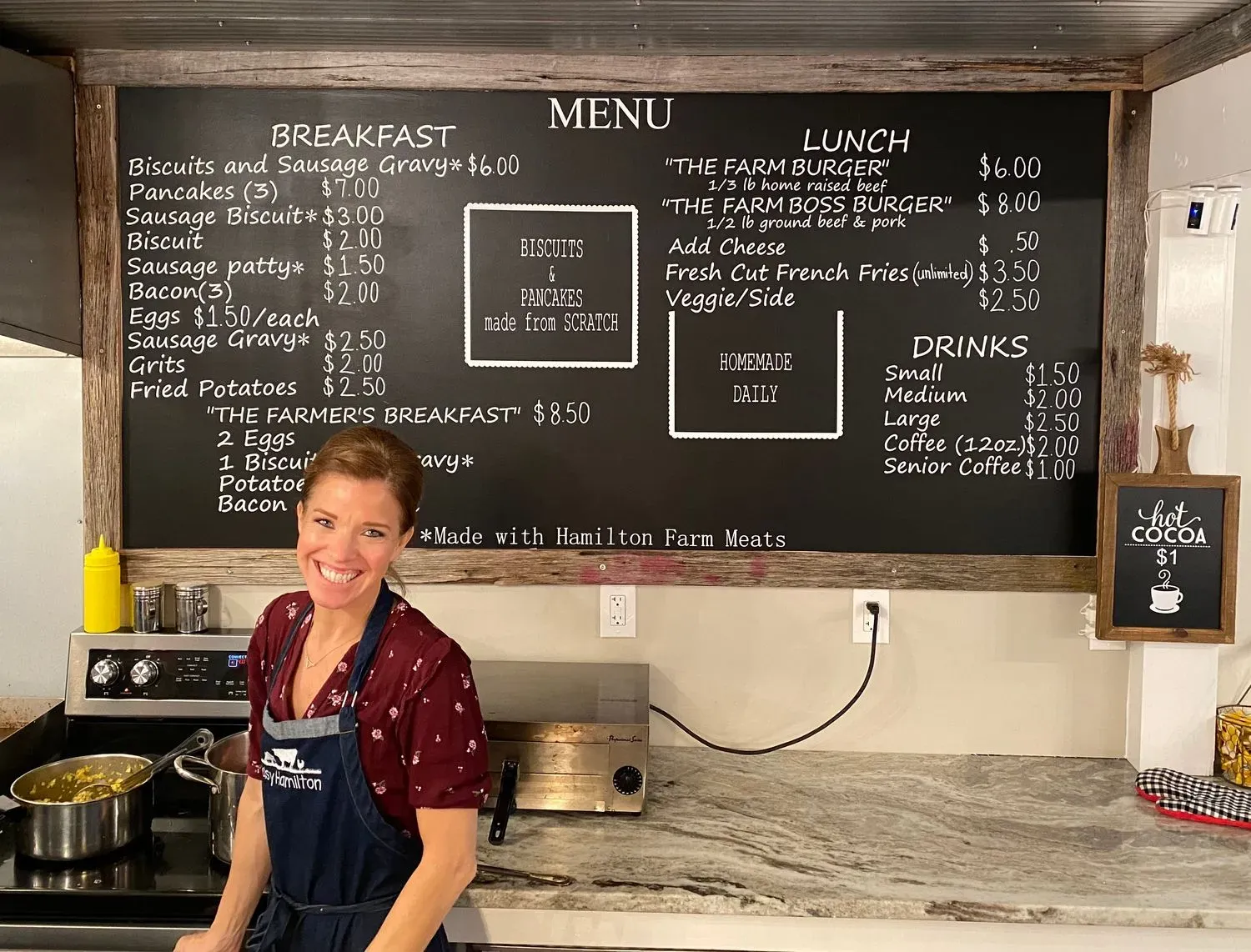 The Farm Kitchen Menu - Updated October 2025
