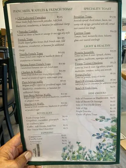 The Secret Garden Menu | Modesto, CA | Checkle
