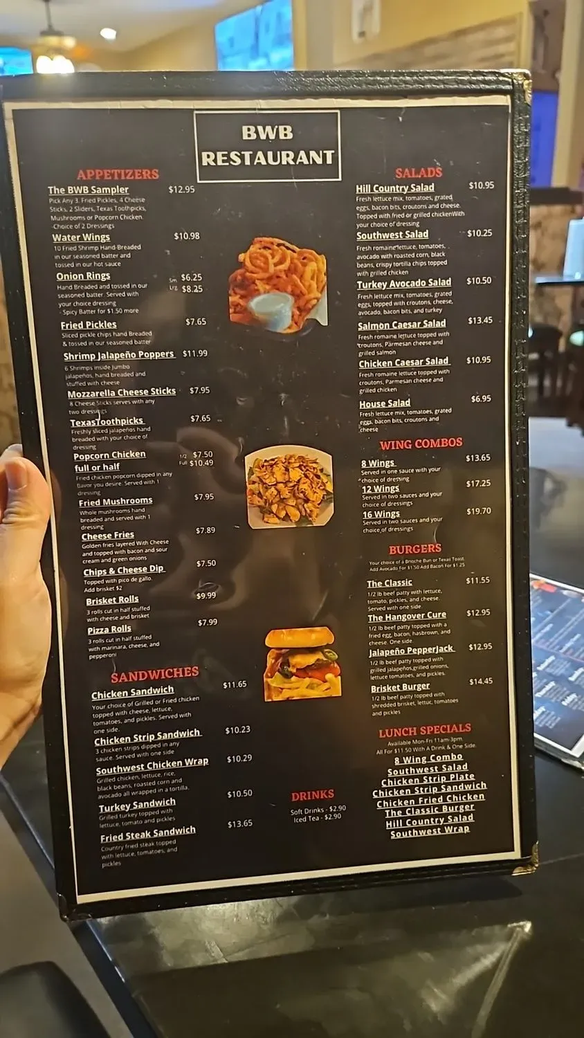 THE BWB RESTAURANT ANNAVILLE Menu - Updated November 2025