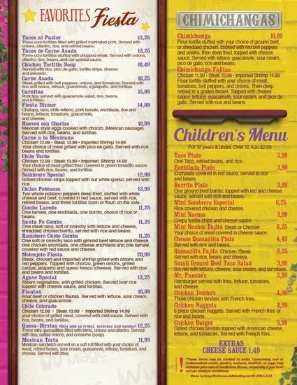 La Fiesta Mexican Grill In Kaplan Menu | Kaplan, LA | Checkle