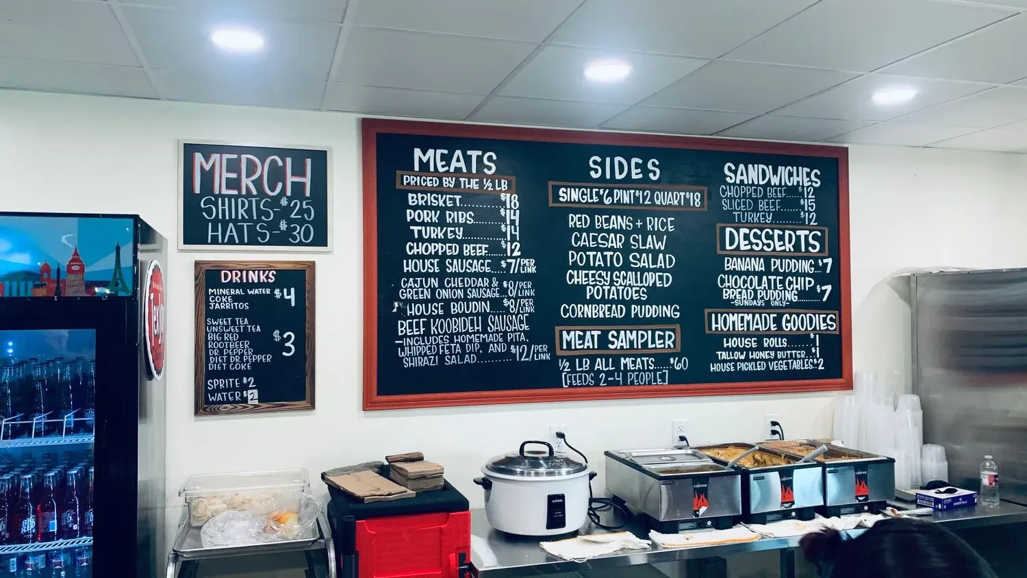 Redbird BBQ Menu - Updated November 2025