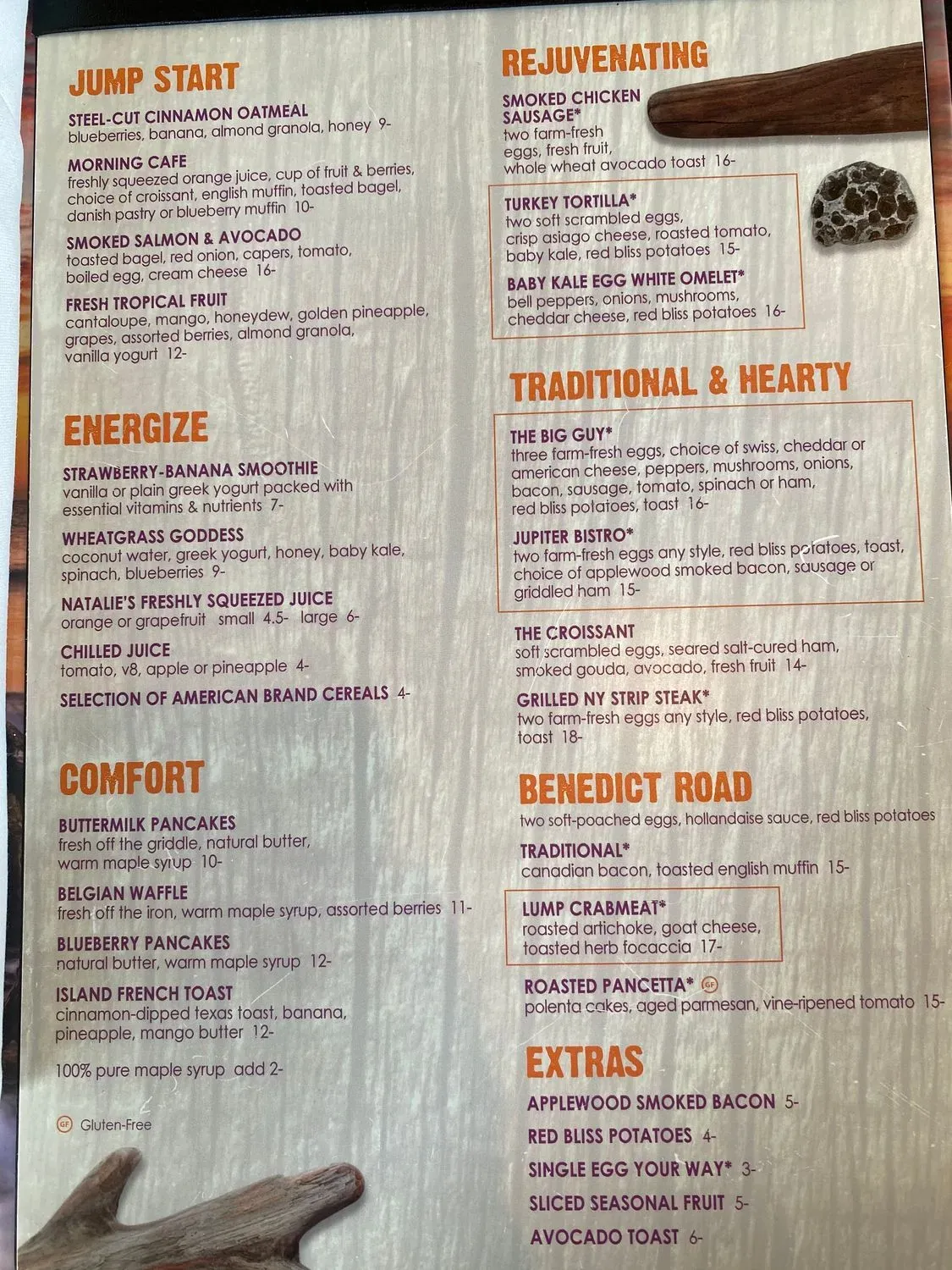 Latitudes Restaurant Menu - Updated November 2025