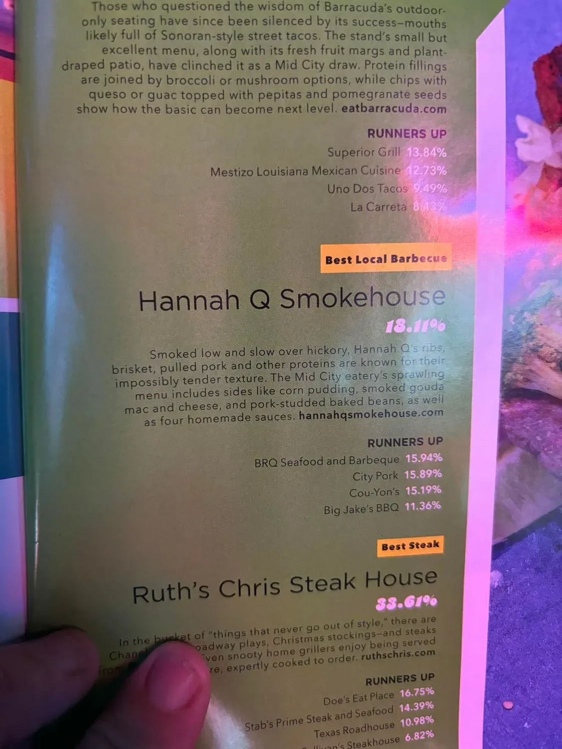 Smokehouse 74 Menu - Updated November 2025