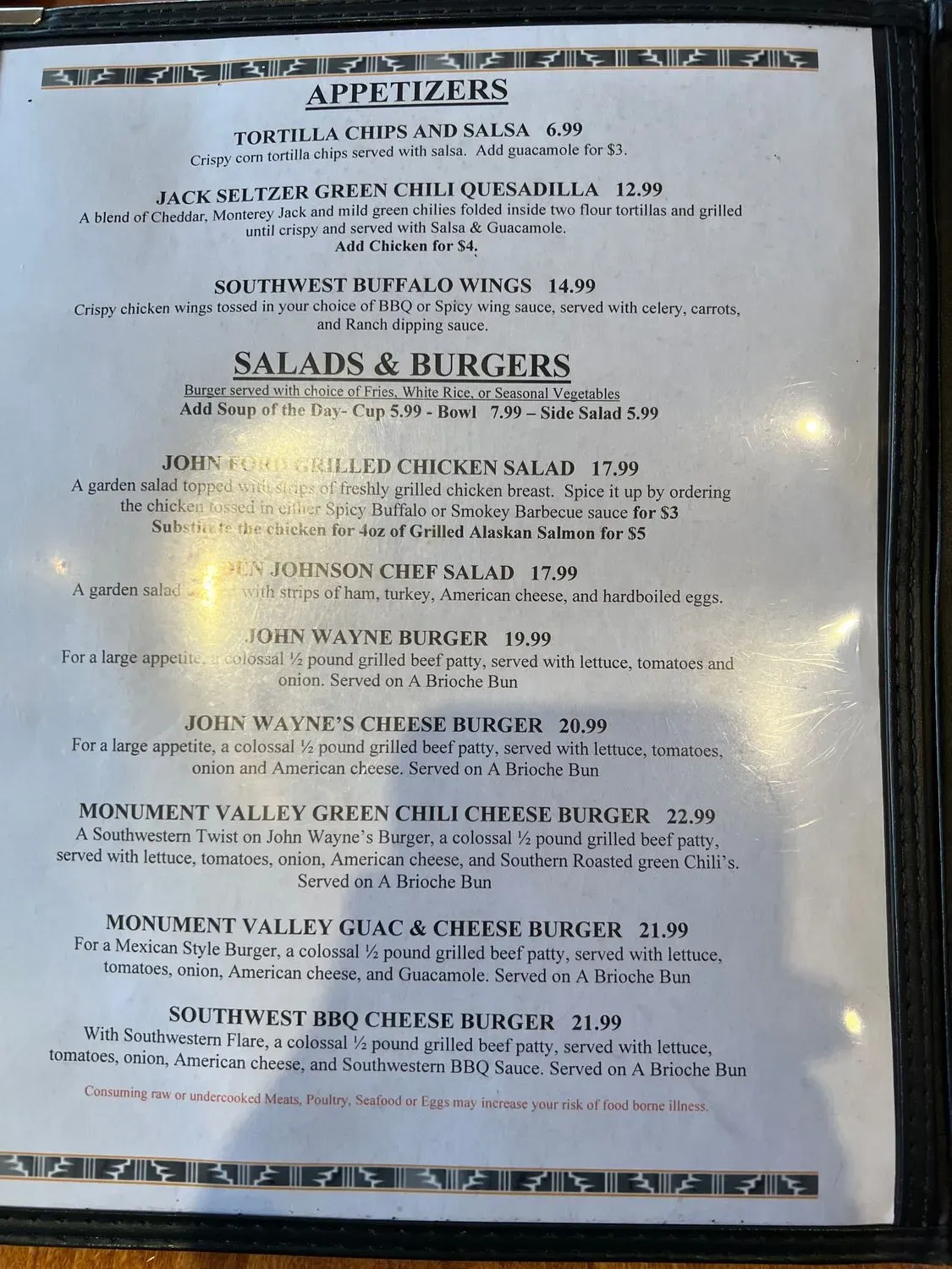 The View Restaurant Menu - Updated November 2025