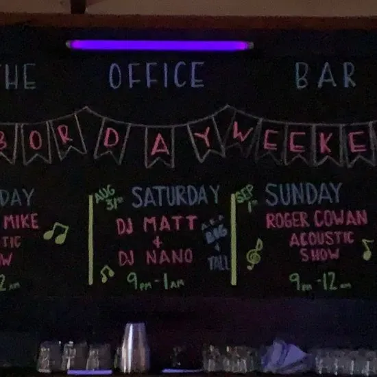 The Office Bar Menu | Port O'Connor, TX | Checkle