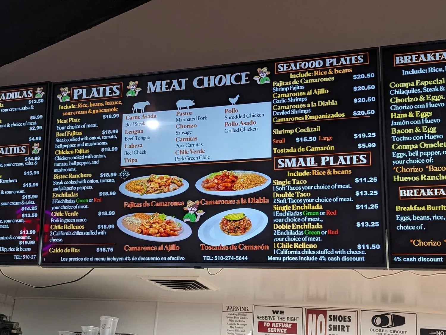 Tacos El Compa Menu - Updated October 2025