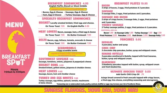 Crosby Ghost Kitchen Menu | Crosby, TX | Checkle