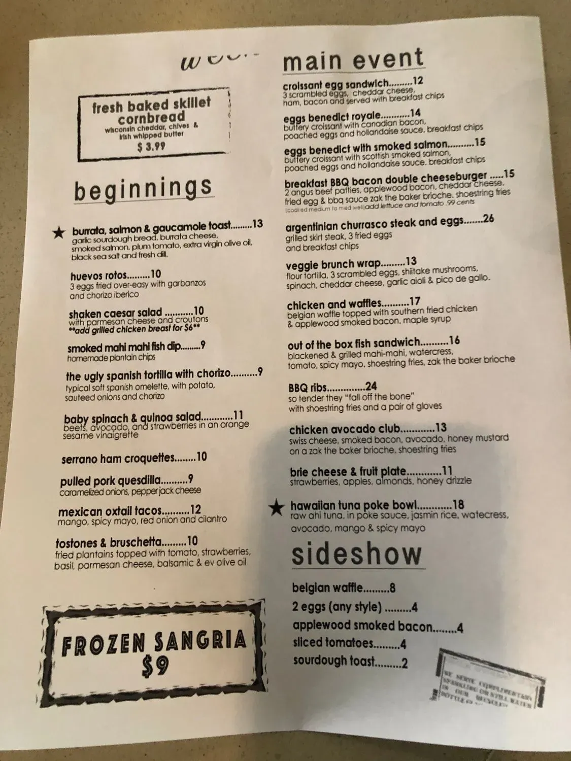 Dolores But You Can Call Me Lolita Menu Updated November 2025
