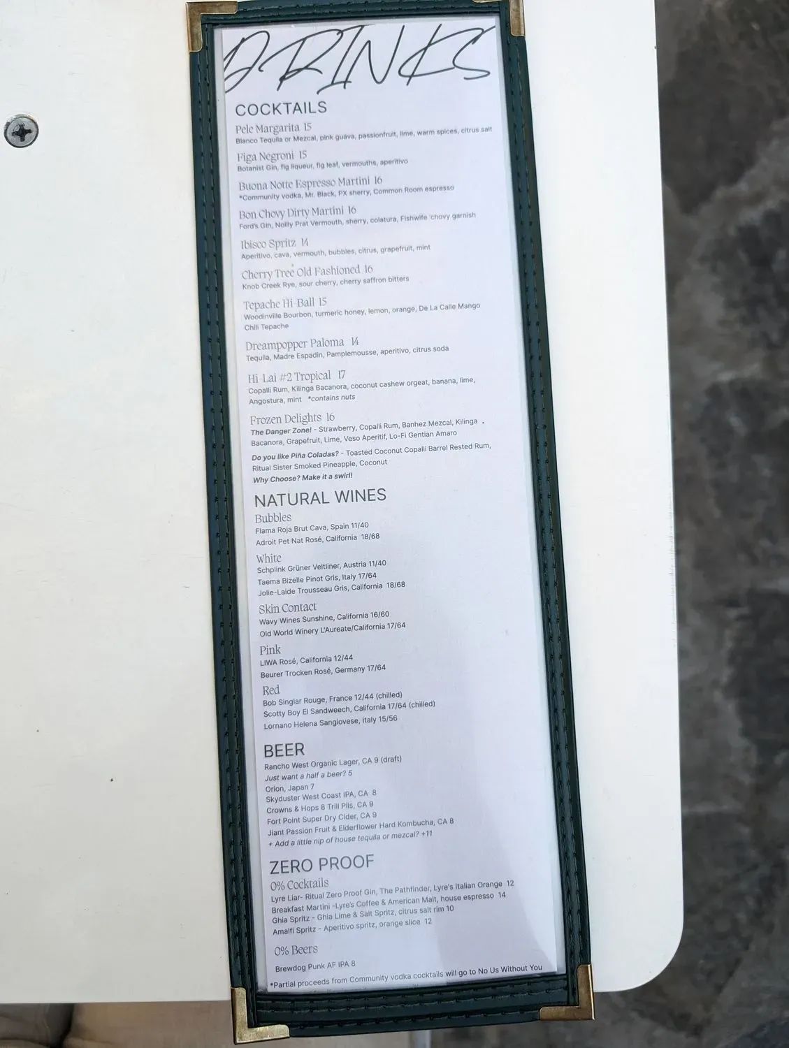 Highly Likely Highland Park Menu - Updated October 2025