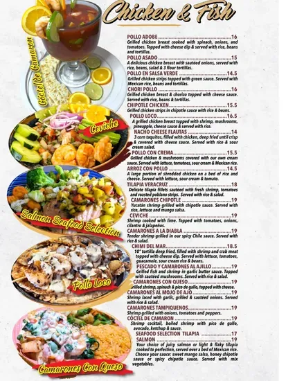 Taco Inc Mexican Bar and Grille Dubois Menu | DuBois, PA | Checkle