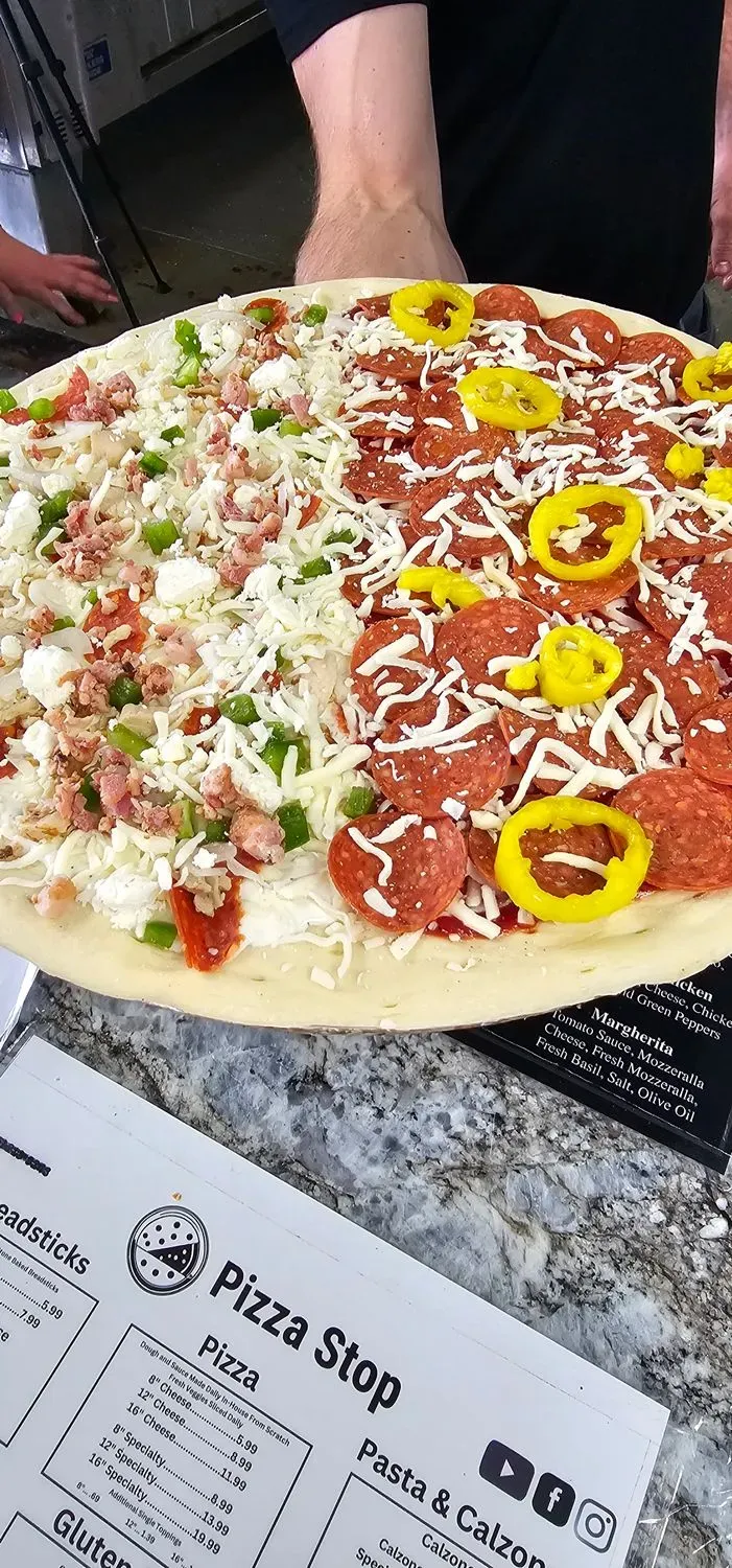 Pizza Stop Smithfield Menu - Updated November 2025