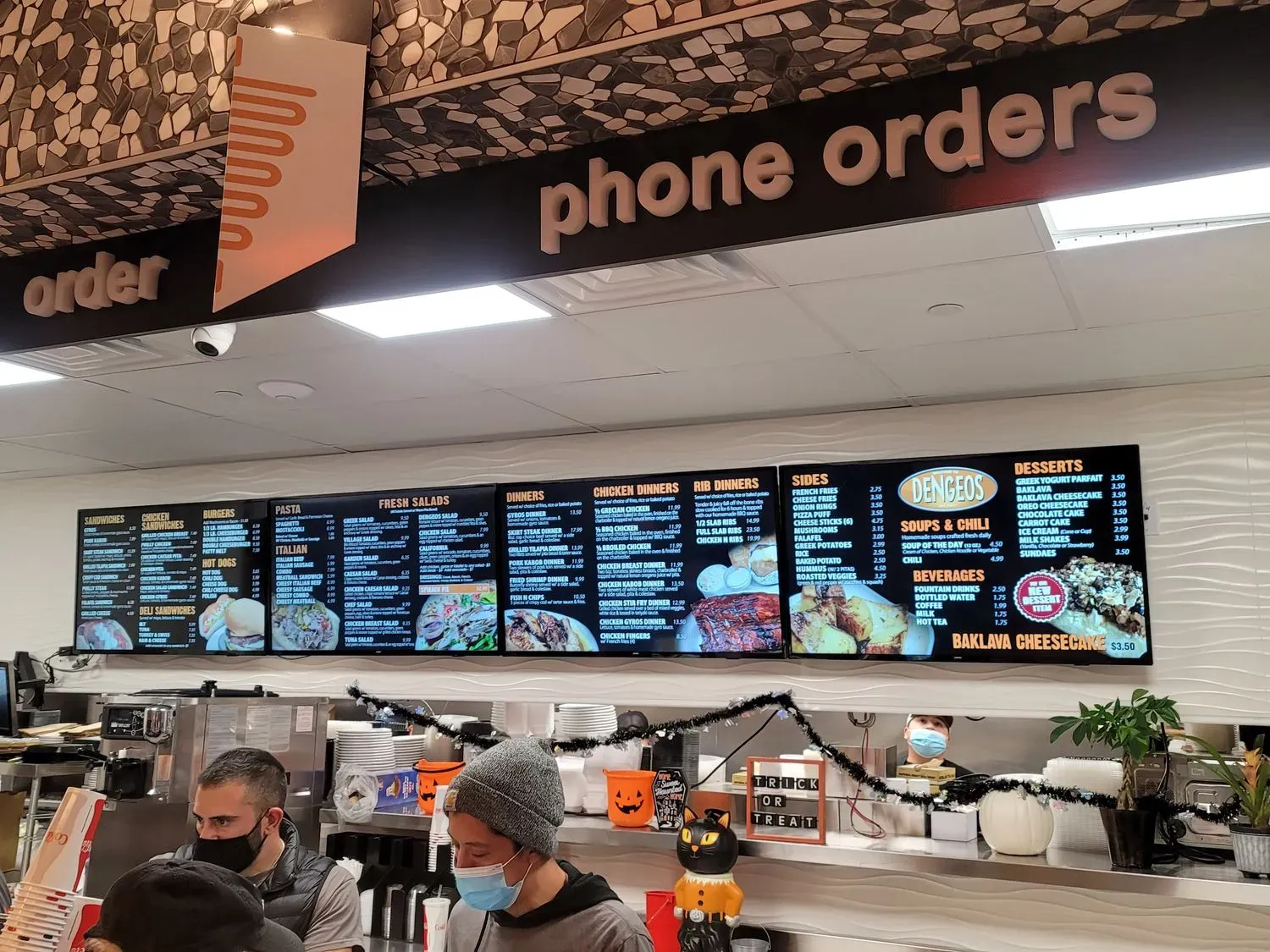 Dengeos Glenview Menu - Updated November 2025