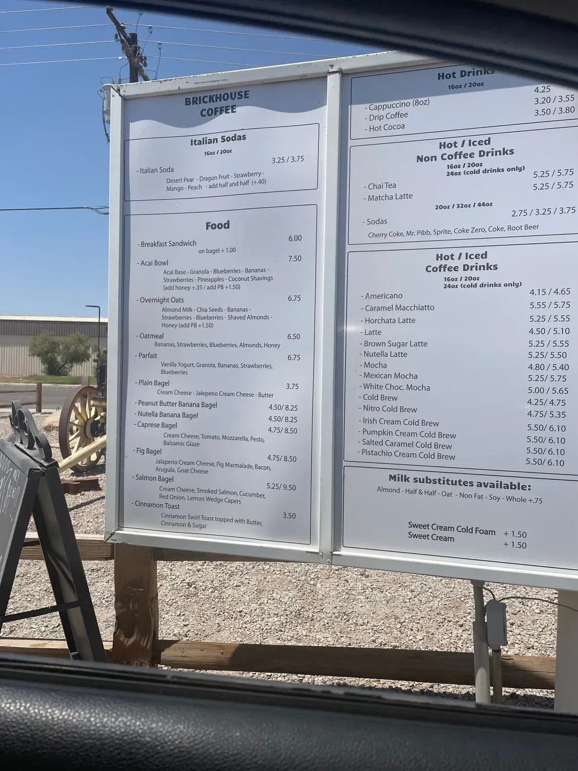 Brickhouse Deli Menu - Updated November 2025