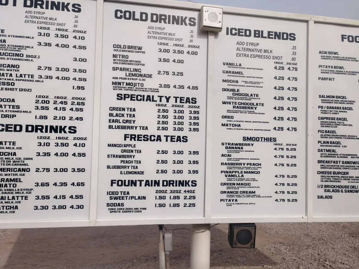 Brickhouse Deli Menu - Updated November 2025