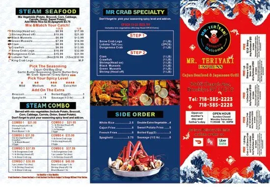Mr .teriyaki express Menu | Brooklyn, NY | Checkle