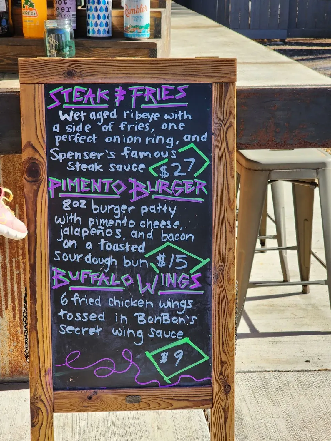 Alamo Springs Café Menu - Updated October 2025