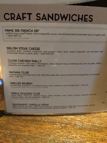 54th Street Restaurant & Drafthouse- The Rim Menu | San Antonio, TX ...