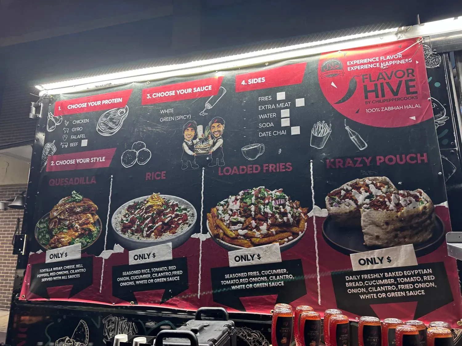 Flavor Hive Menu - Updated November 2025