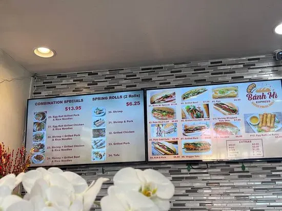 Banh Mi Express Menu | San Diego, CA | Checkle