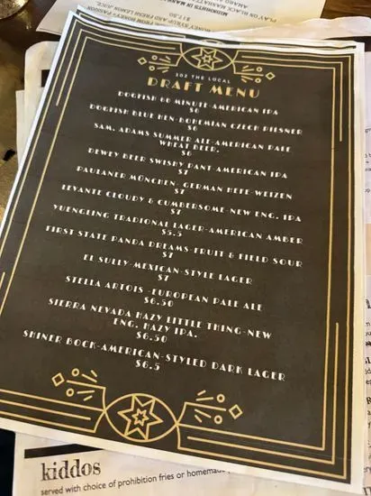 302 The Local Menu | Rehoboth Beach, DE | Checkle