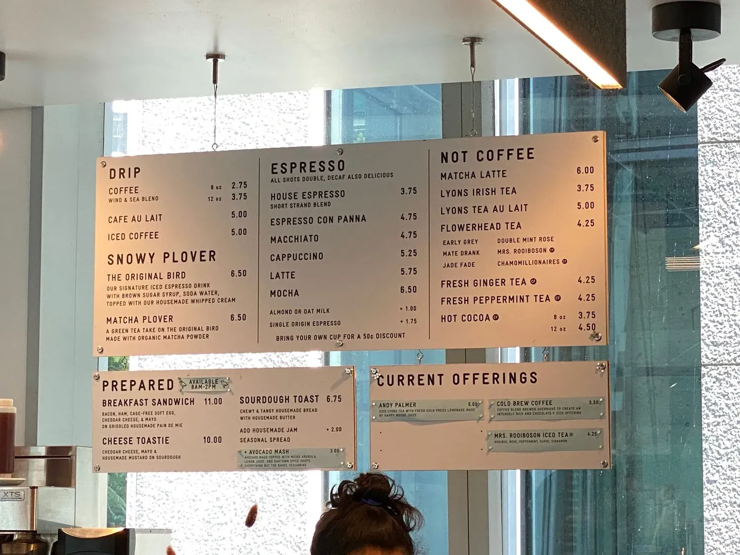 Andytown Coffee Roasters Menu - Updated November 2025