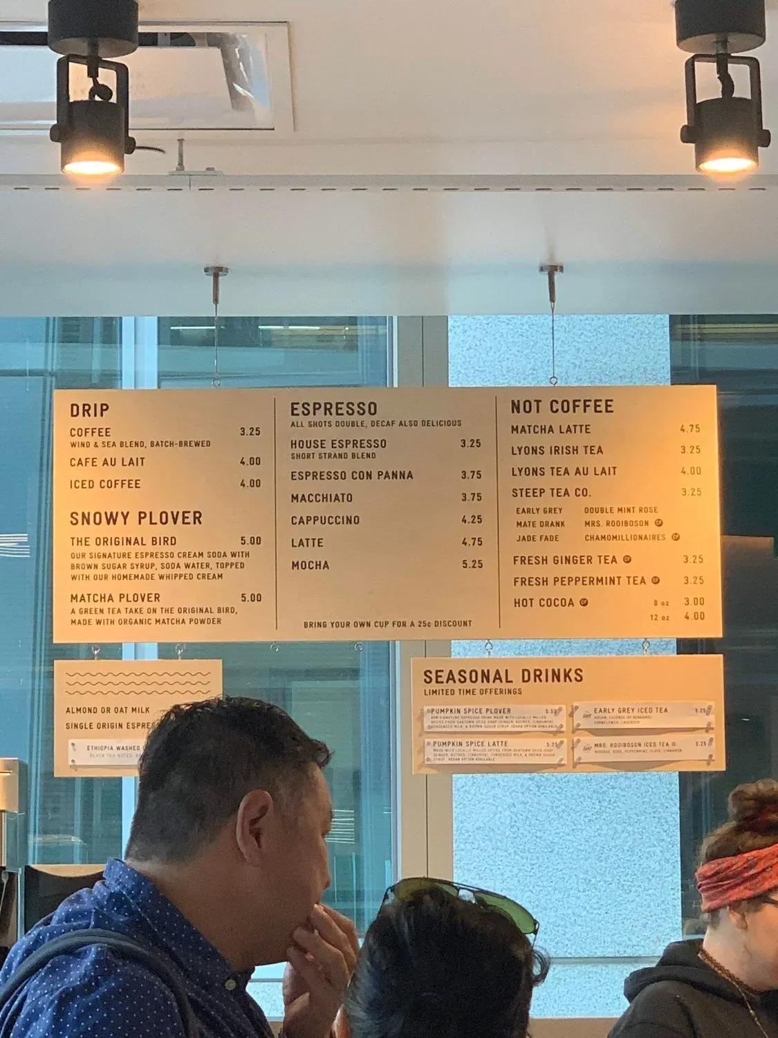 Andytown Coffee Roasters Menu - Updated November 2025