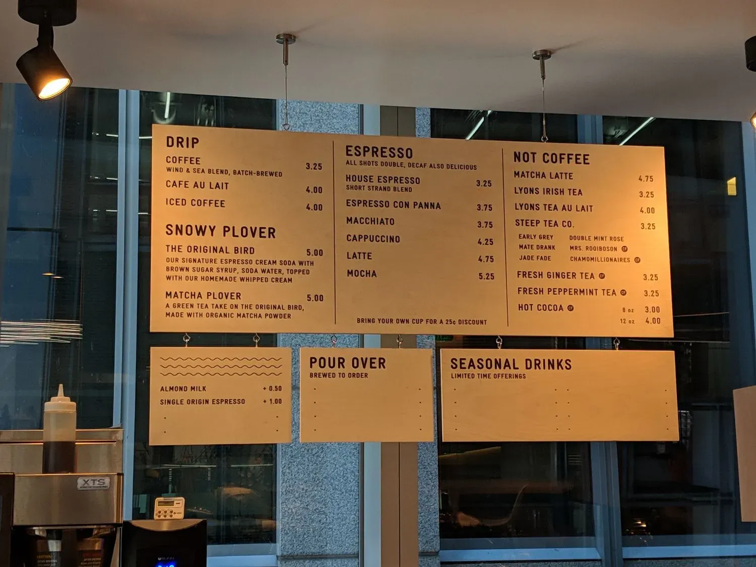 Andytown Coffee Roasters Menu - Updated November 2025
