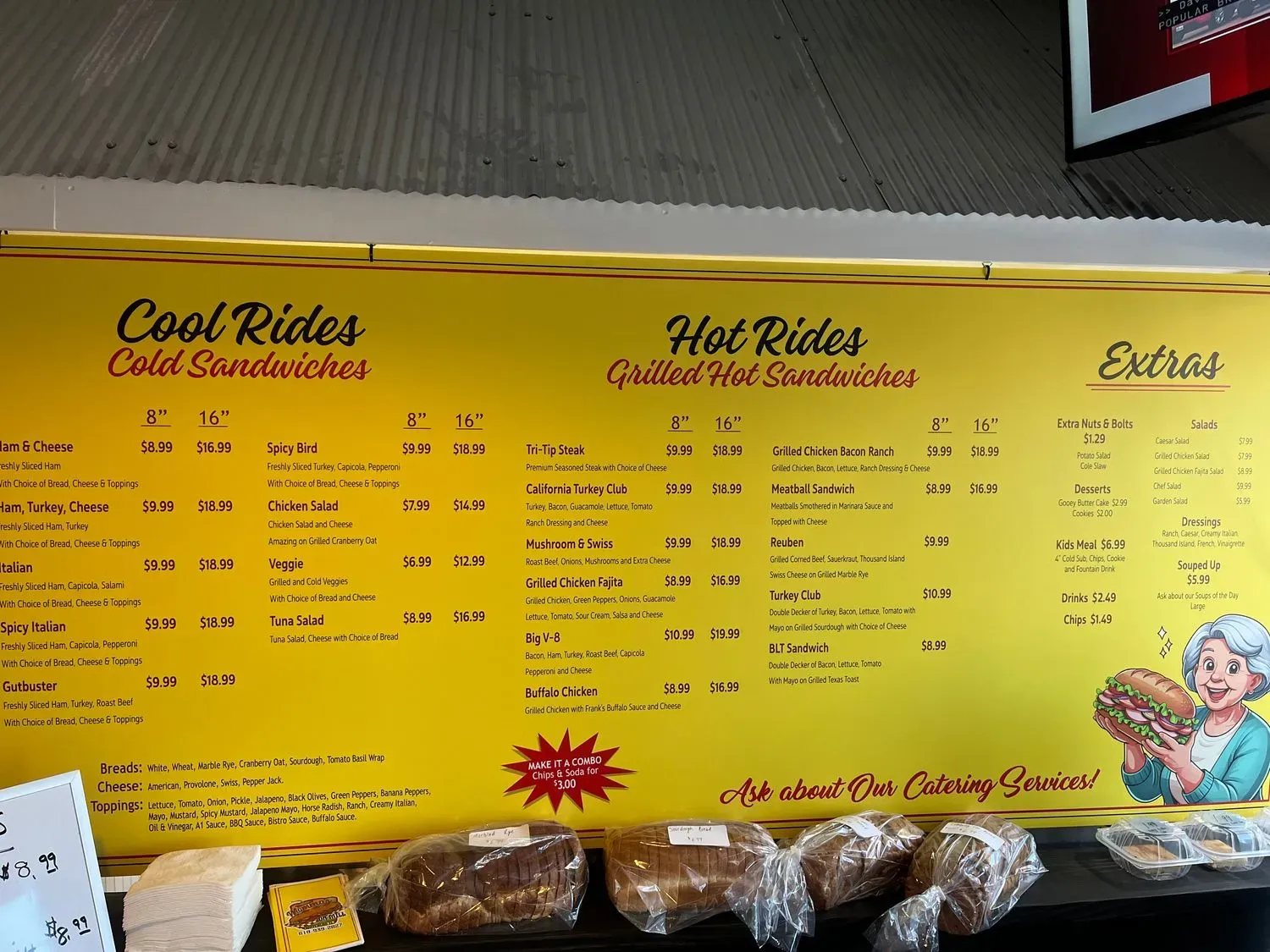 Mamma's On Mill Menu - Updated November 2025