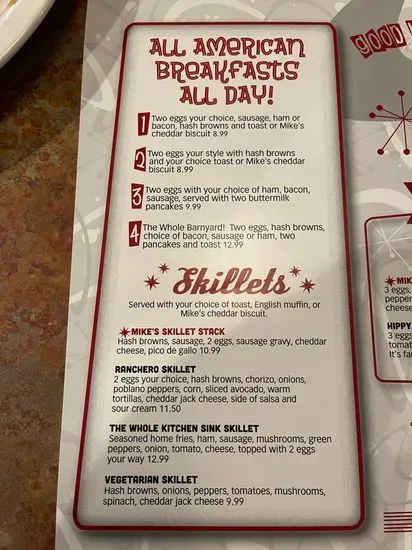 Mike's Diner Menu | Waterloo, IA | Checkle