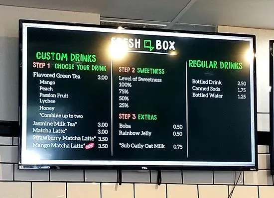 Fresh Box - Poke Bowl & Boba Bubble Tea (TakeOut and Delivery Now Open ...