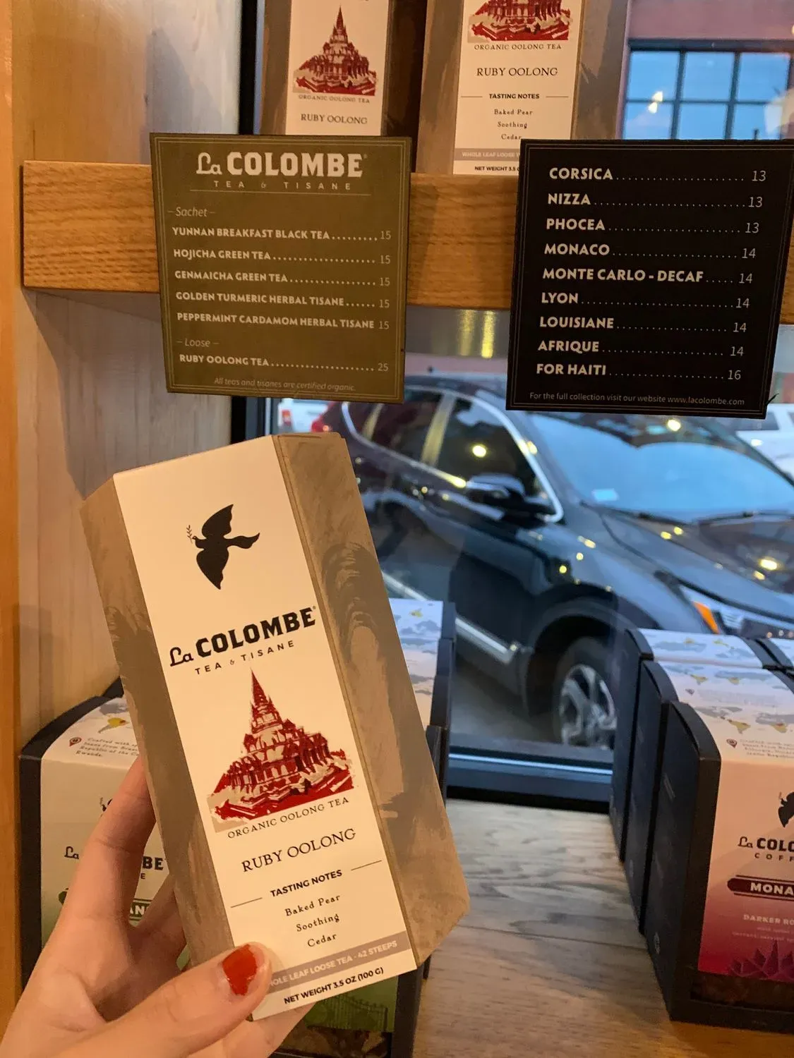 La Colombe Coffee Roasters Philadelphia Menu