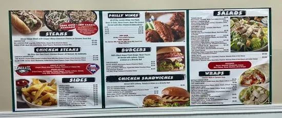 Alex’s Steaks & Wings Menu | East Norriton, PA | Checkle