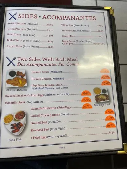 Abuela's Kitchen Menu | Palmetto, FL | Checkle