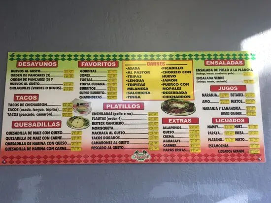 Fausto's Restaurant Menu | San Jose, CA | Checkle